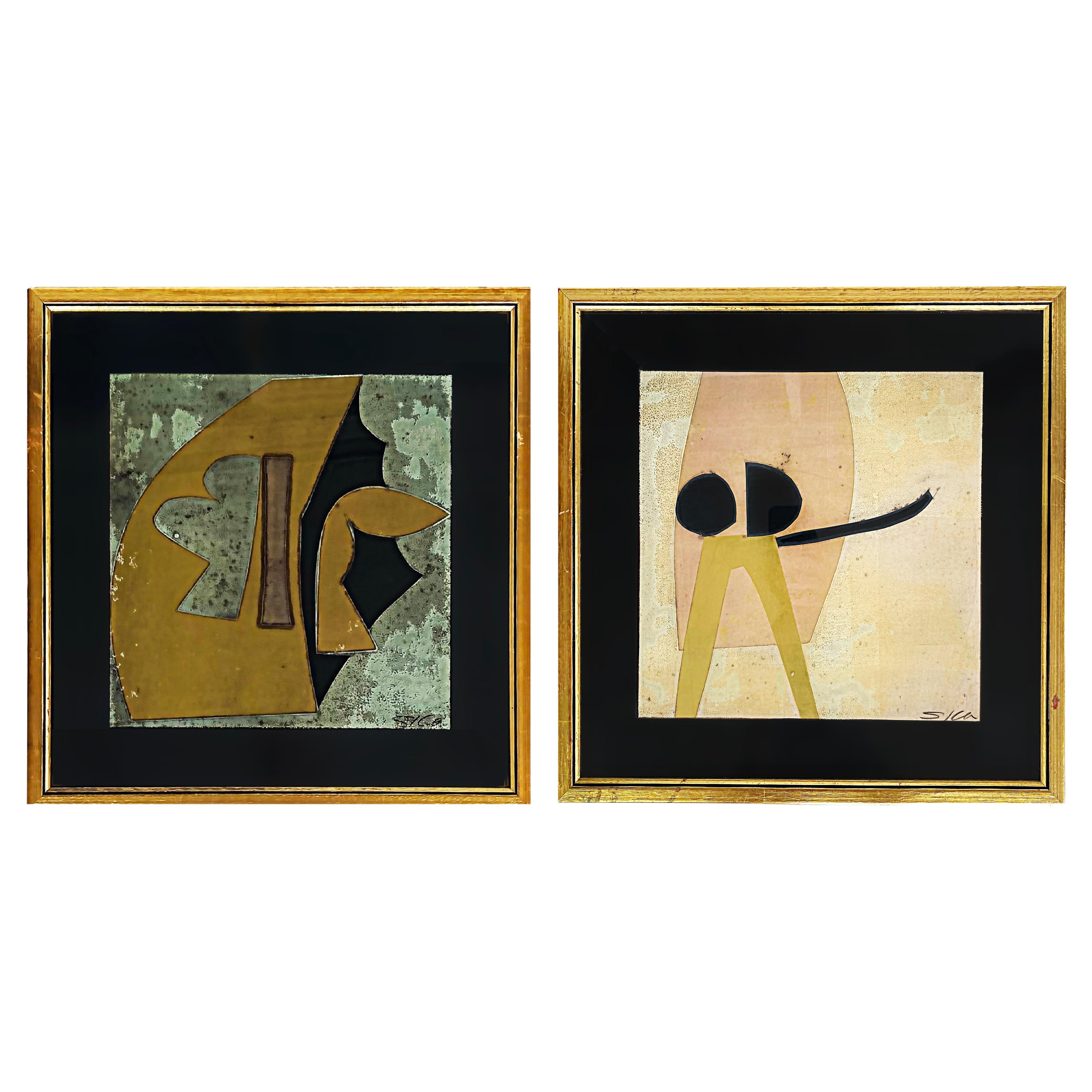 Ruth Jacoby "Stripes", Collage, Signed For Sale at 1stDibs | wordscape 1905