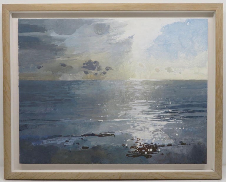 RUTH STAGE - RUTH STAGE NEAC (1969-) SUPERB ENGLISH COASTAL SEASCAPE ...