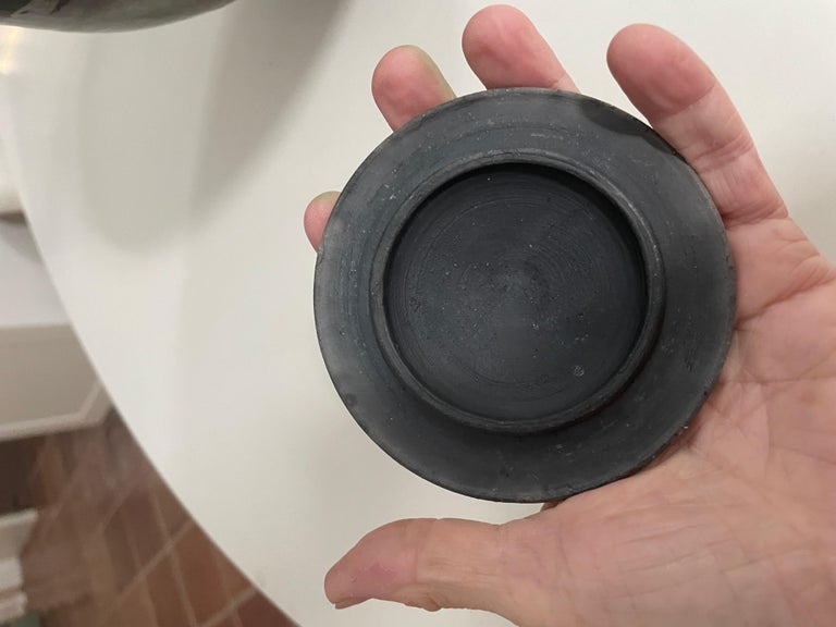 Ruth Weiner Raku Pot For Sale at 1stDibs