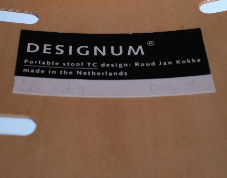 Ruud-jan-kokke Museum portable Stool TC 1990 Netherlands For Sale at ...