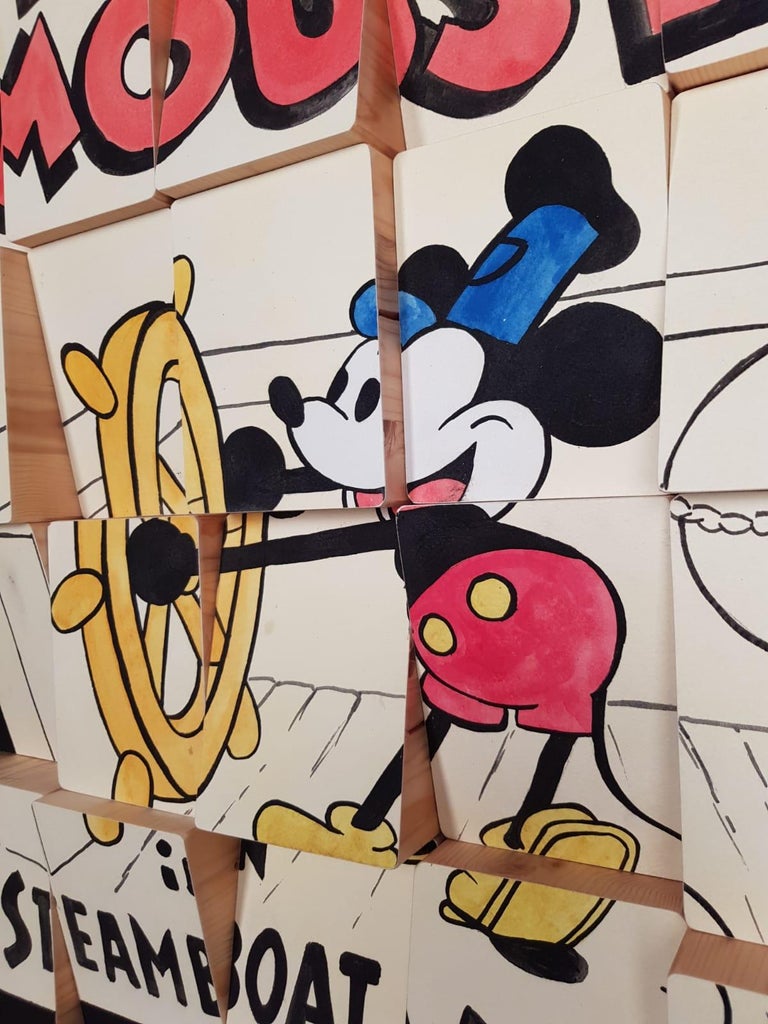 Rux Art - Mickey Mouse For Sale at 1stDibs