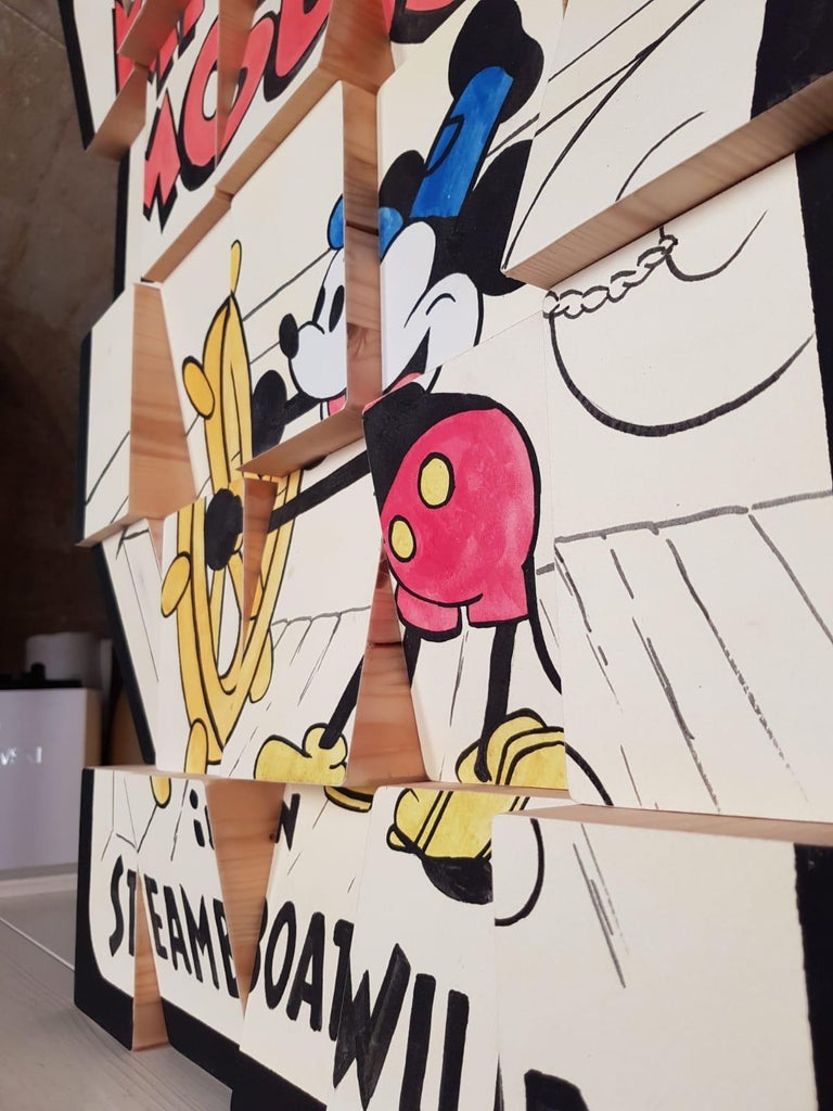 Rux Art - Mickey Mouse For Sale at 1stDibs