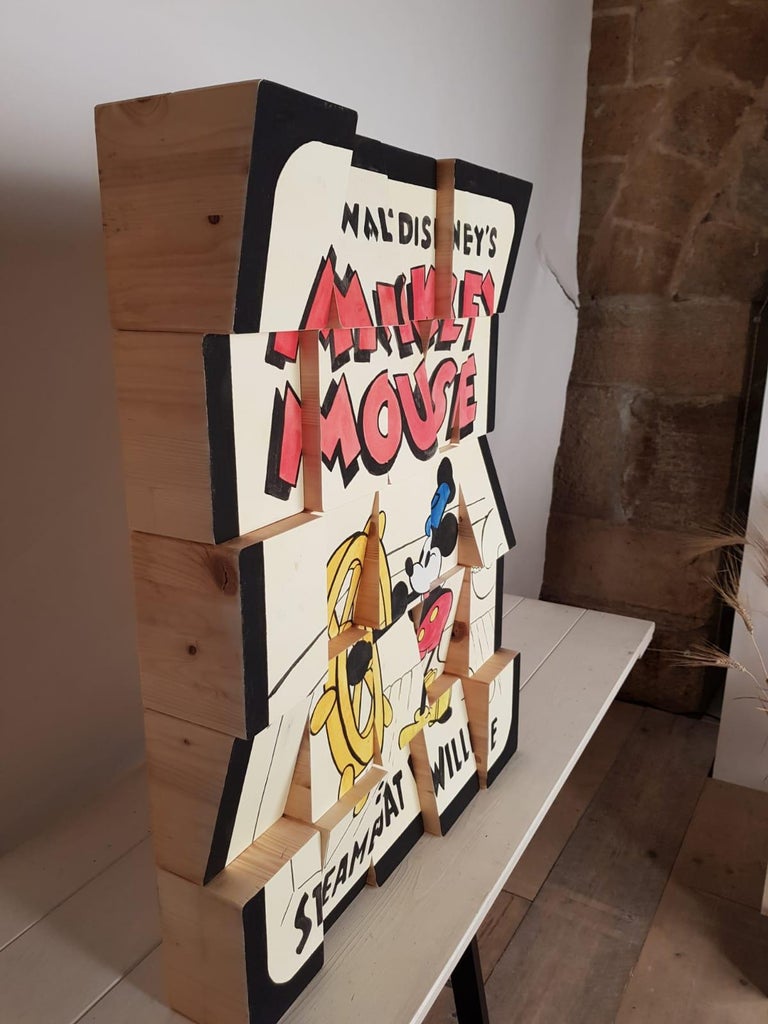 Rux Art - Mickey Mouse For Sale at 1stDibs