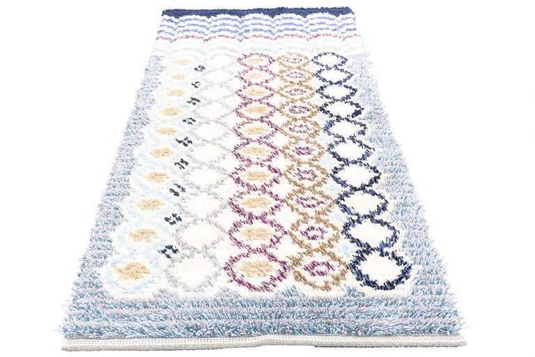 Rya Rug Abstract Design, 1950-1970 For Sale at 1stDibs