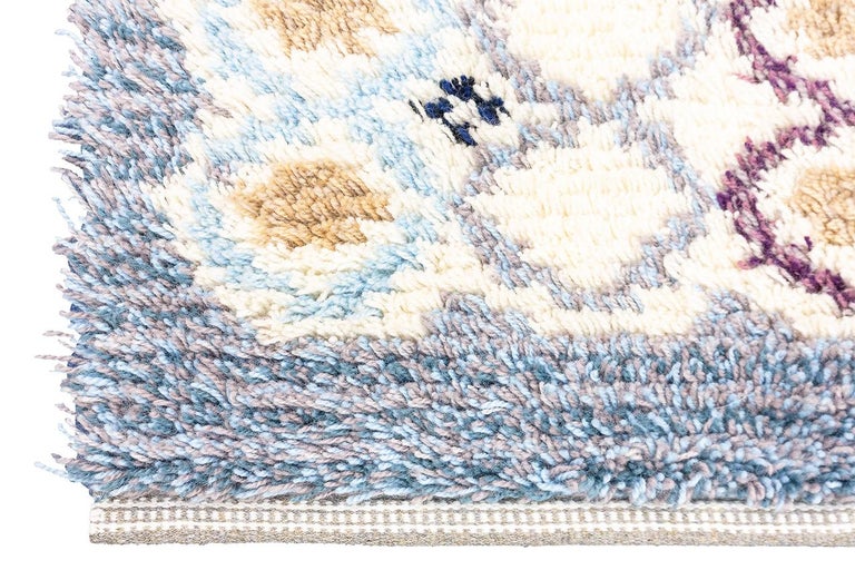 Rya Rug Abstract Design, 1950-1970 For Sale at 1stDibs