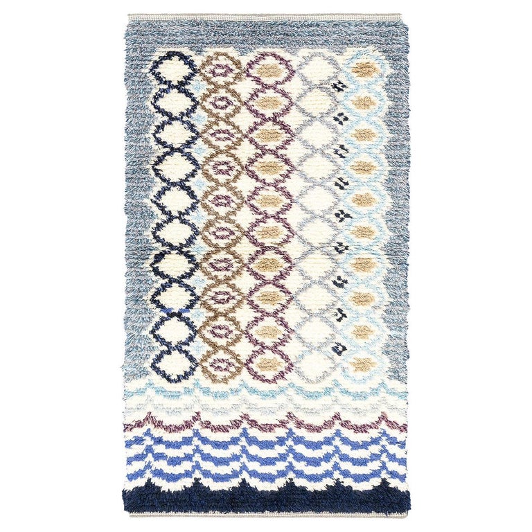 Rya Rug Abstract Design, 1950-1970 For Sale at 1stDibs