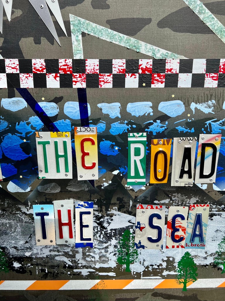 Ryan Humphrey - Outsider Ryan Humphrey Street Art Collage, Large ...