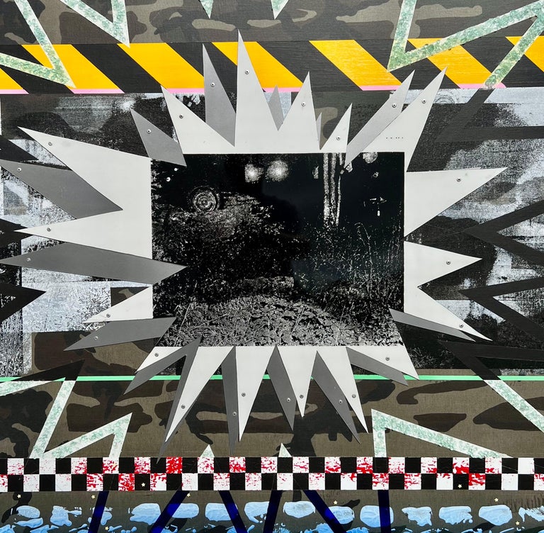 Ryan Humphrey - Outsider Ryan Humphrey Street Art Collage, Large ...