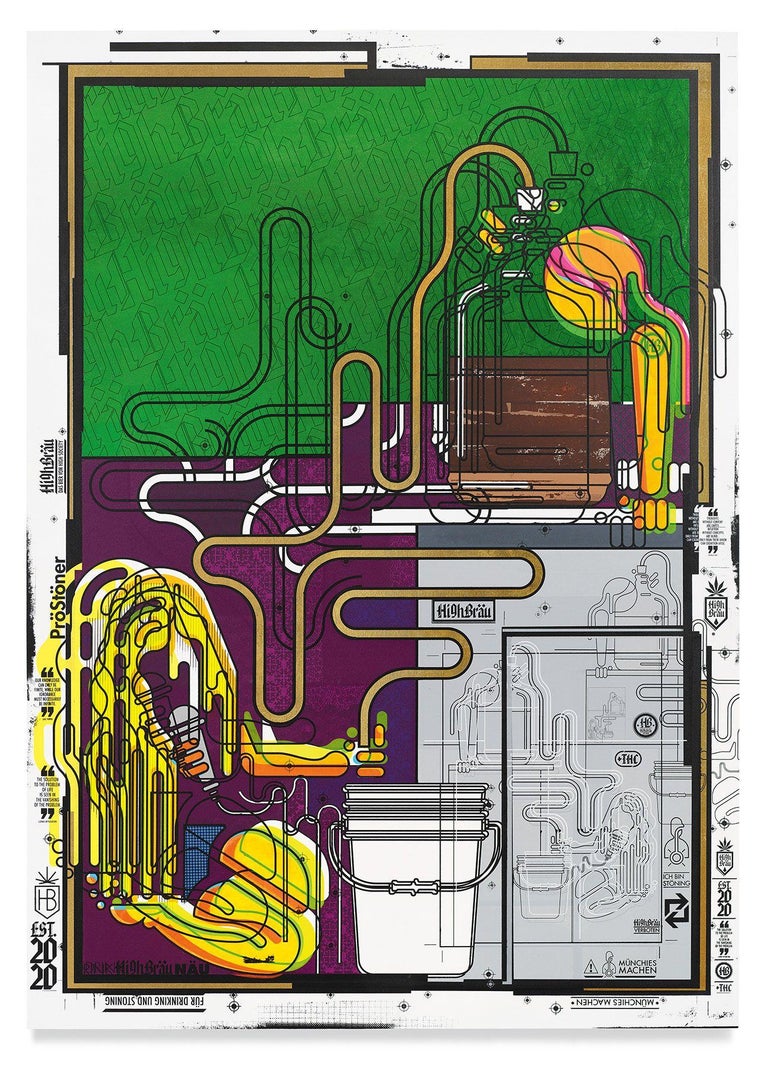 Ryan McGinness - HighBräu For Sale at 1stDibs