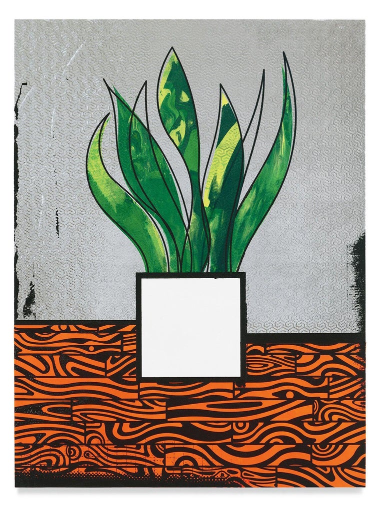 Ryan McGinness - Potted Plant Portrait (Rana) For Sale at 1stDibs