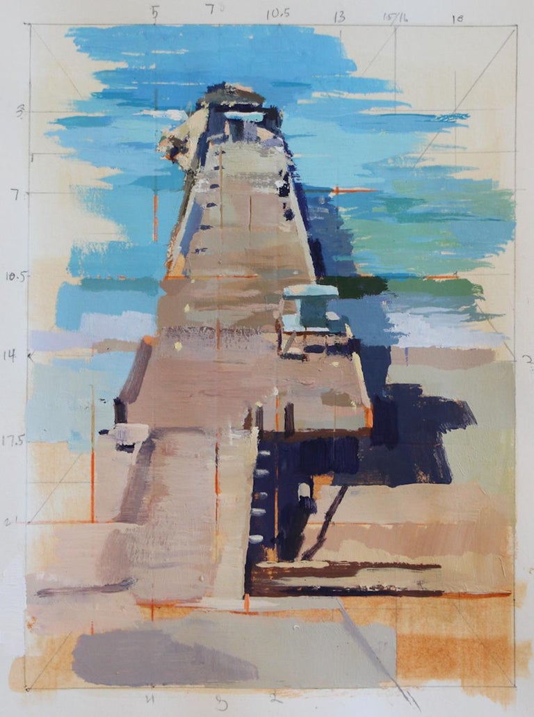 Ryan Reynolds - Study for Seacliff Pier For Sale at 1stDibs