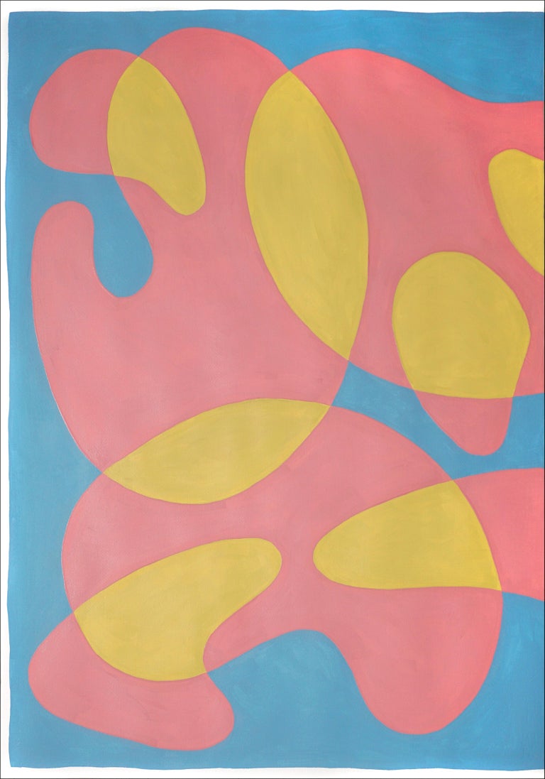 Ryan Rivadeneyra - Modernist Primary Colors Contours, Mid-Century ...