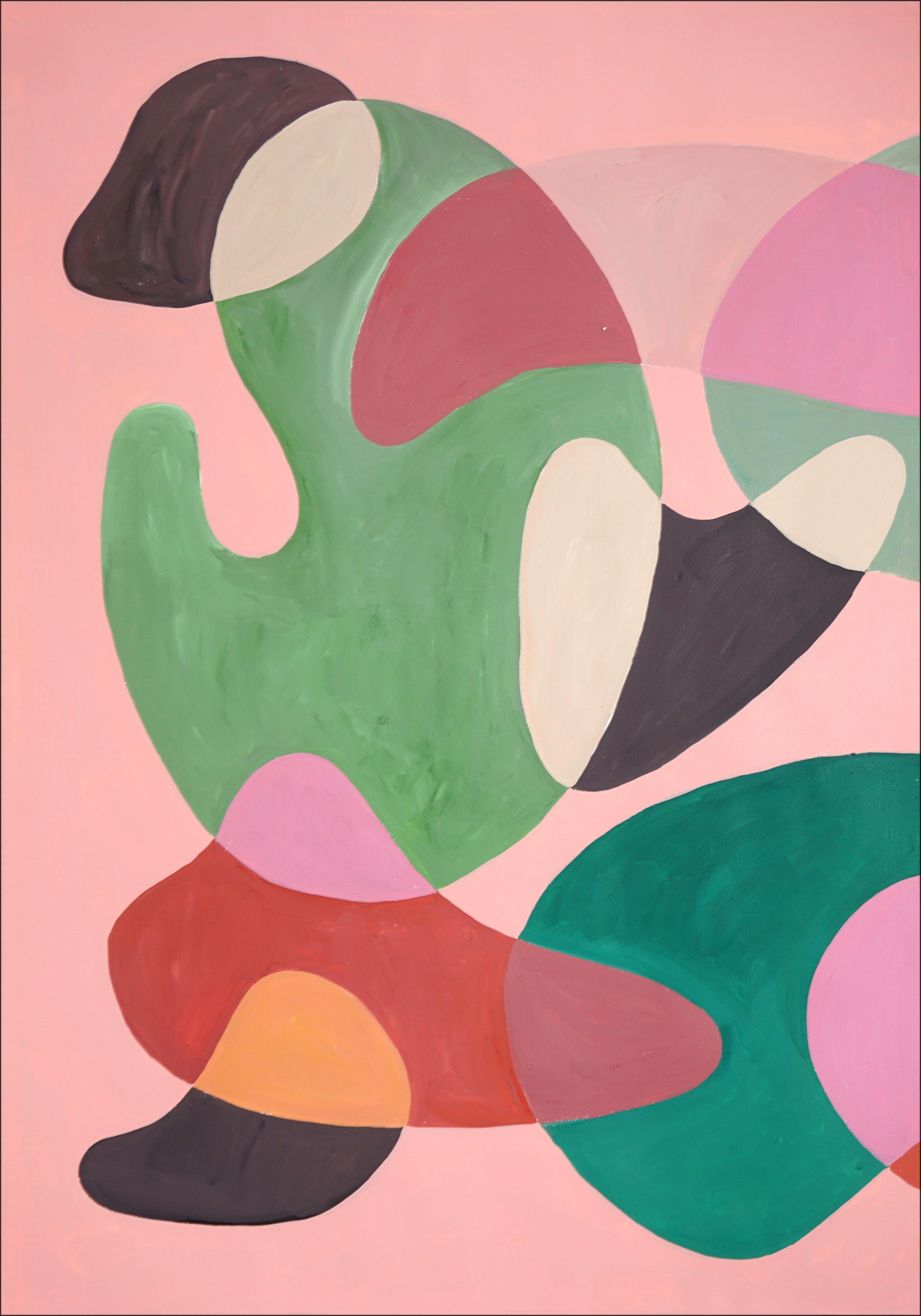 Ryan Rivadeneyra - The Cactus Garden, Pink and Green Complementary ...