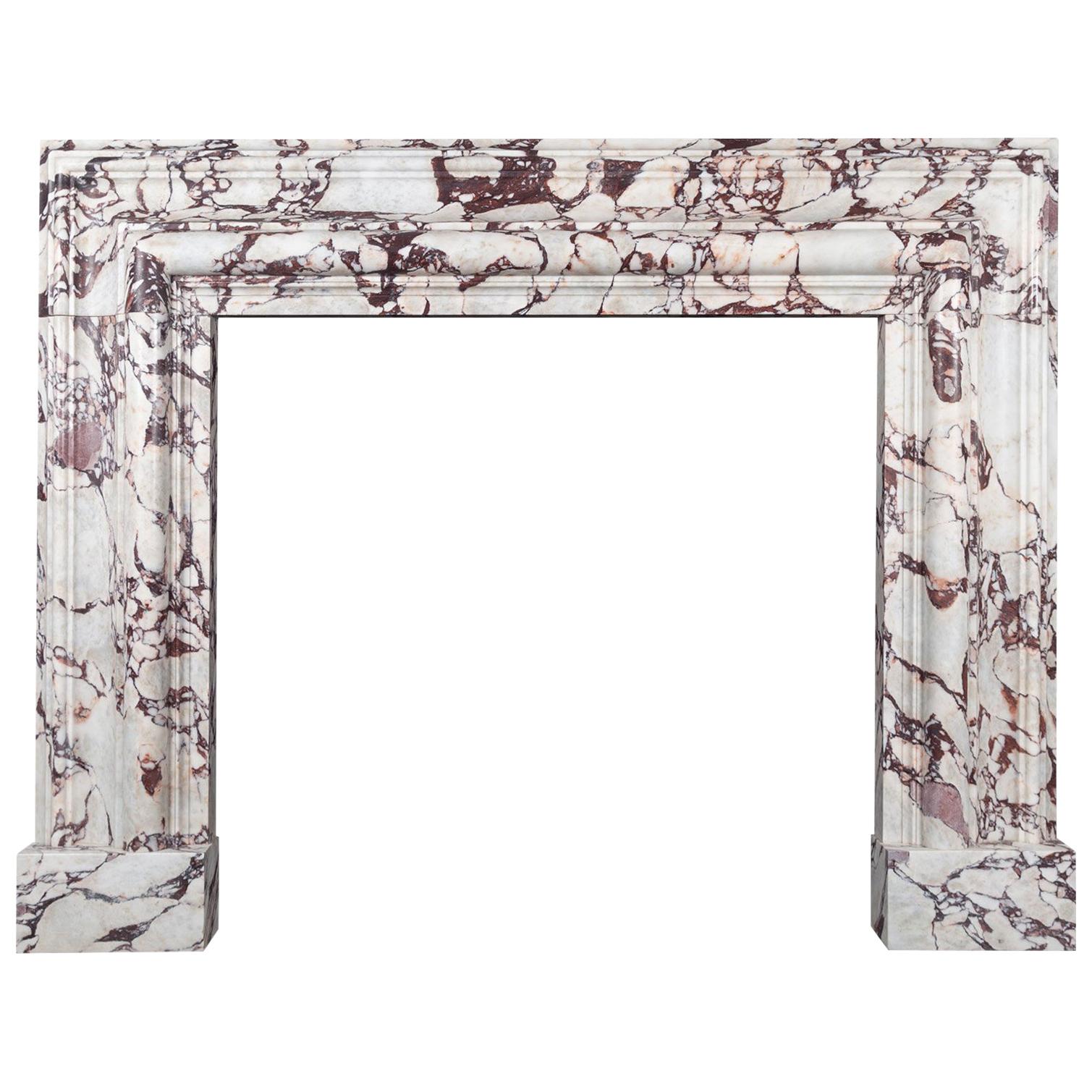 Ryan and Smith Modern Stone Bolection Style Fireplace For Sale at ...