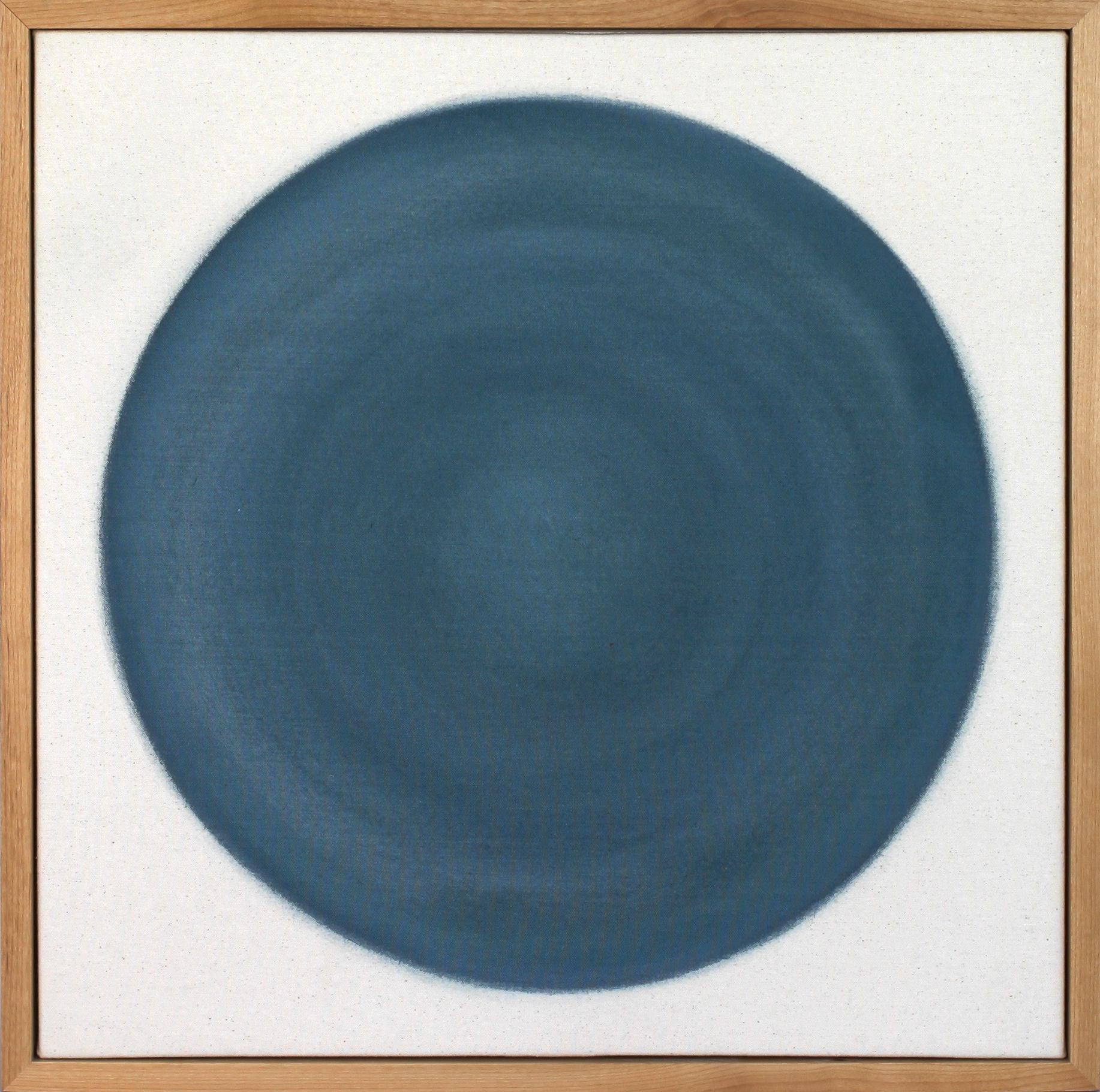 Ryan Snow - Oval Orb in Teal no. 2 For Sale at 1stDibs