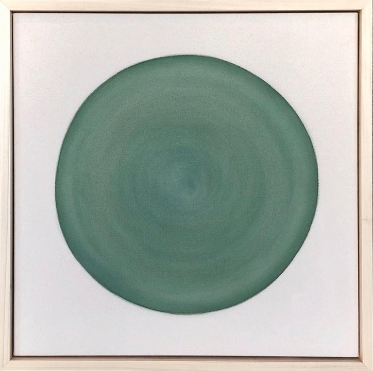 Ryan Snow - Circle on Aqua no. 11 For Sale at 1stDibs