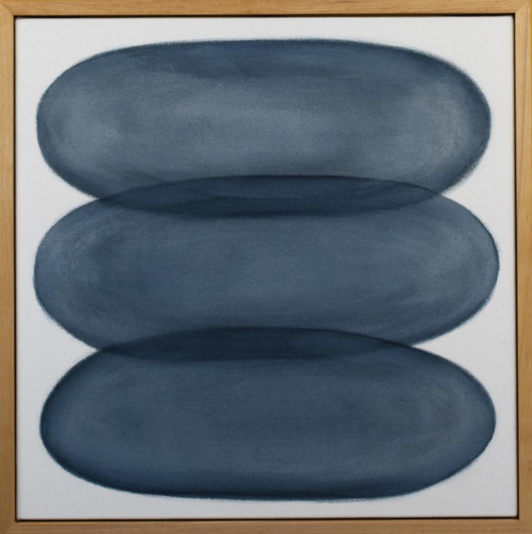 Ryan Snow - Ovals In Deep Blue no. 1 For Sale at 1stDibs