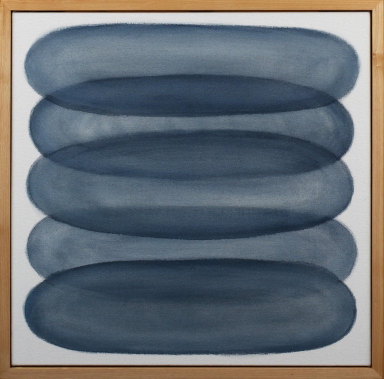 Ryan Snow - Ovals In Deep Blue no. 2 For Sale at 1stDibs