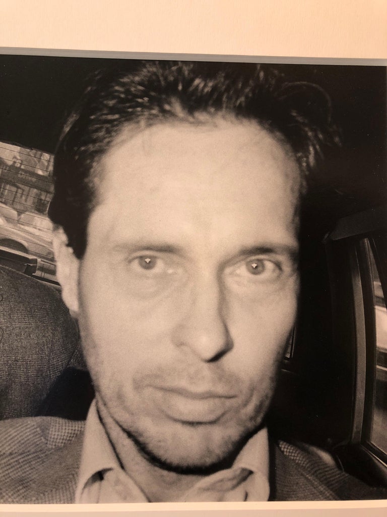 Ryan Weideman - NYC Cabbie and Fare Vintage Silver Gelatin Photo Black ...