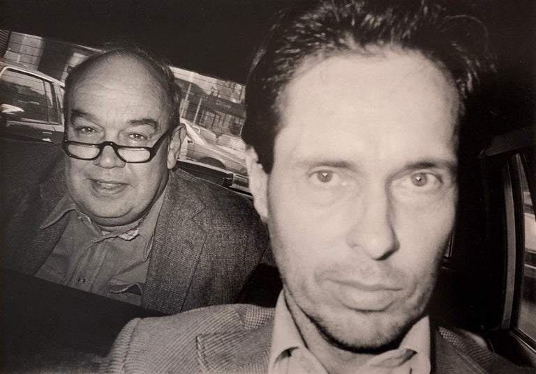 Ryan Weideman - NYC Cabbie and Fare Vintage Silver Gelatin Photo Black ...