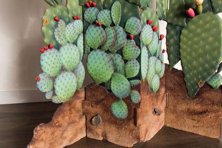 'Ryland's Xerophite' Fine Art Screen by David Zweifel, Signed and Dated ...