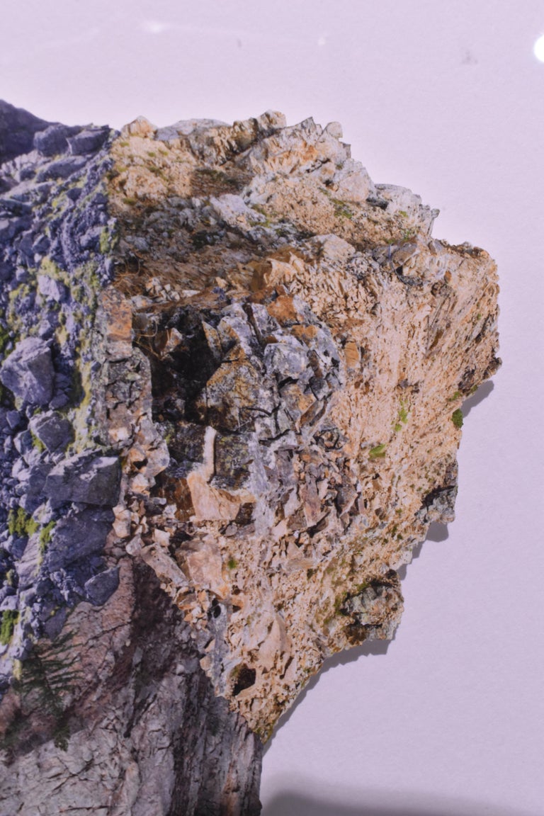 Ryota Shiibashi - See A World in Rocks. Photo Collage Of Rocks On Hanji ...