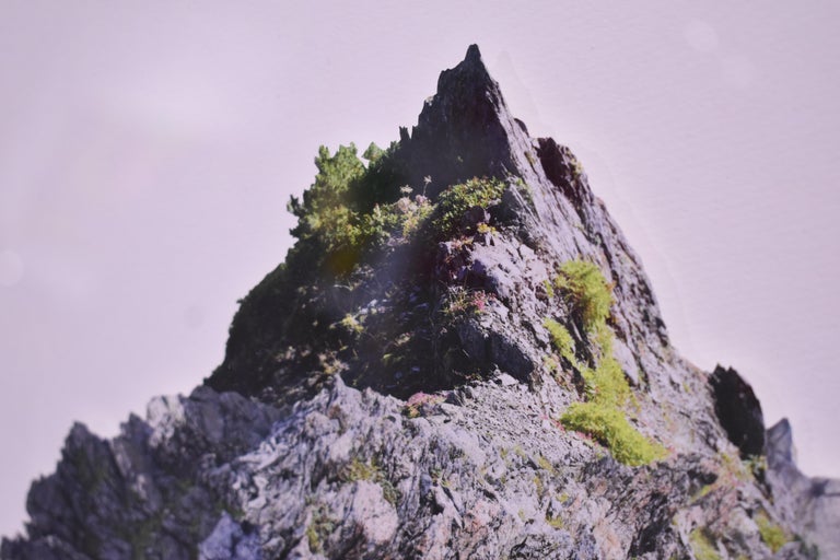 Ryota Shiibashi - See A World in Rocks. Photo Collage Of Rocks On Hanji ...