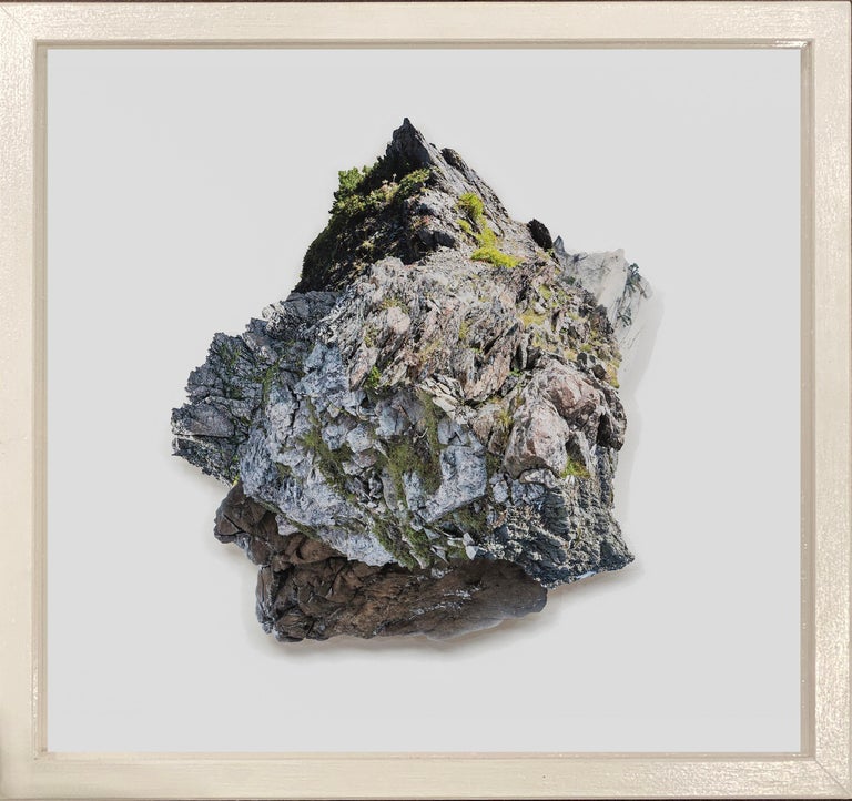 Ryota Shiibashi - See A World in Rocks. Photo Collage Of Rocks On Hanji ...