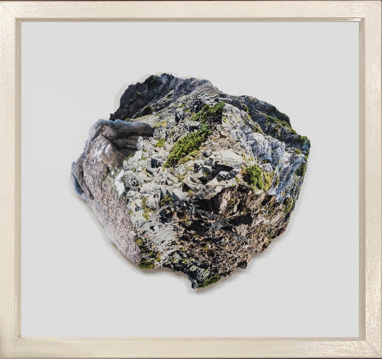 Ryota Shiibashi - See A World in Rocks. Photo Collage Of Rocks On Hanji ...