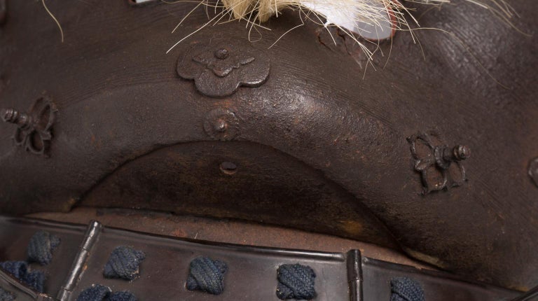 Ryūbu Menpō Half Mask for Samurai Armour, Kaga Myōchin School, 17th ...
