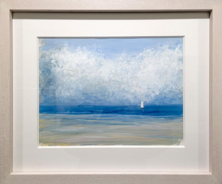 S. Cora Aldo - "Heading In," Contemporary Seascape Painting For Sale at ...