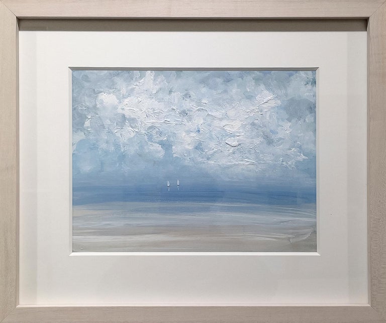 S. Cora Aldo - "High Clouds," Contemporary Seascape Painting For Sale ...