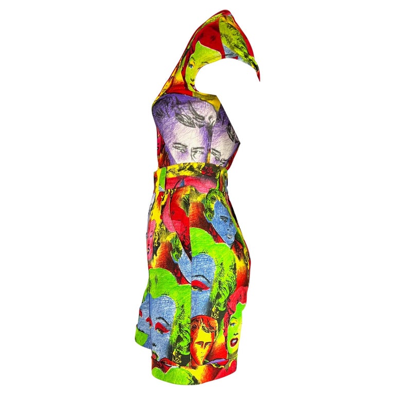 S/S 1991 Gianni Versace Couture Marilyn Monroe Pop Art Warhol Print Set ...