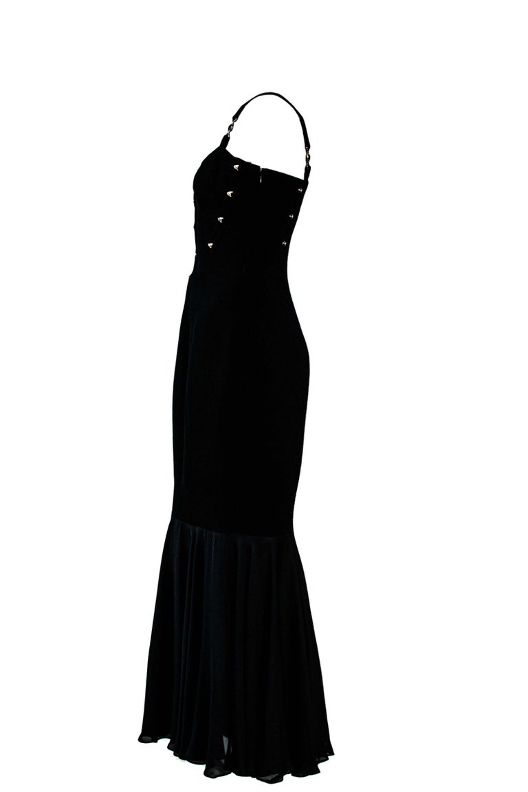 Ss 1995 Gianni Versace Bustier Medusa Corset Dress For Sale At 1stdibs
