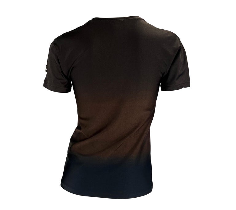 S/S 1997 Gucci by Tom Ford 'G' Medallion Brown Navy Ombré Stretch Swim ...
