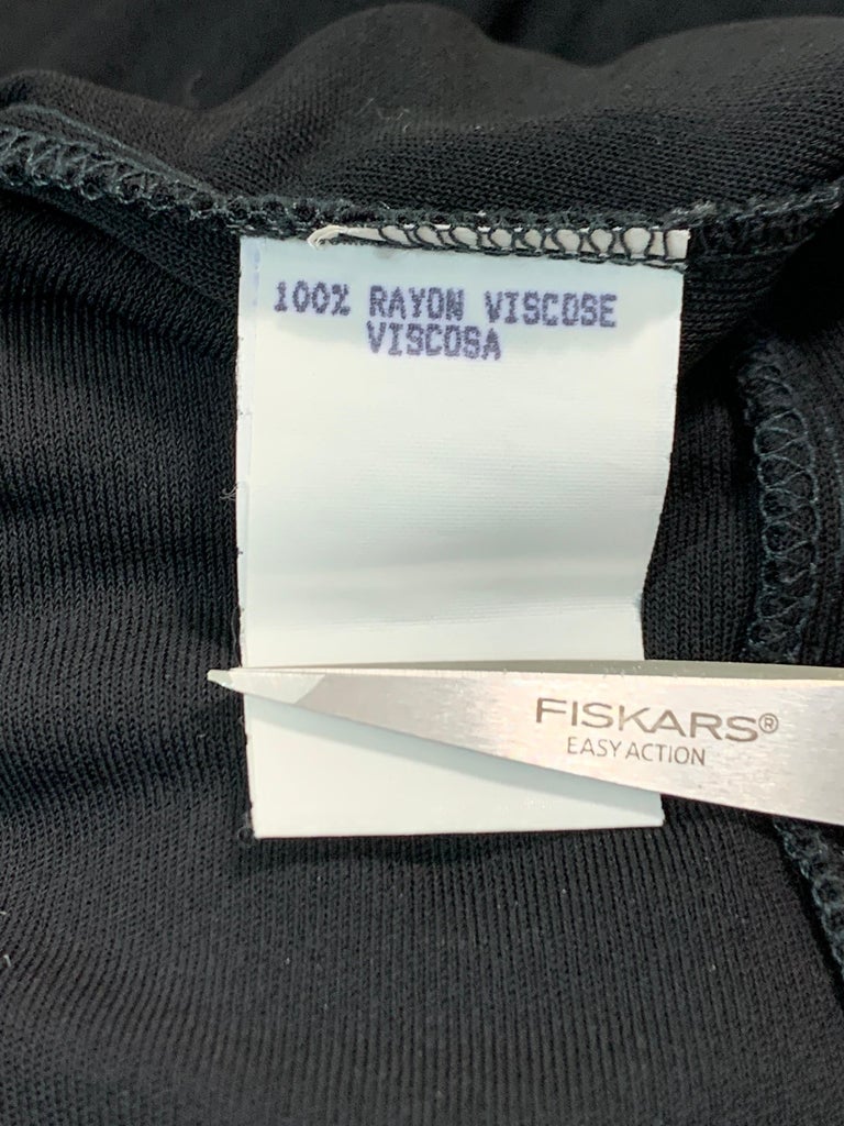 S/S 1998 Gucci by Tom Ford High Neck Black Bodystocking Maxi Dress at ...