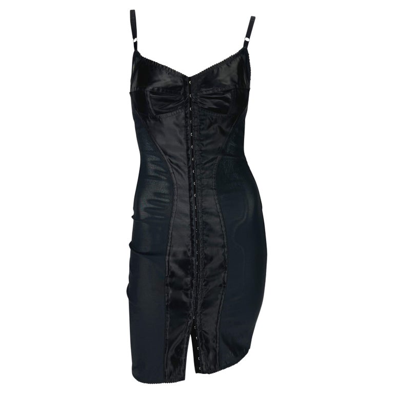 S/S 2003 Dolce and Gabbana 'Sex and Love' Sheer Bustier Satin Panel ...