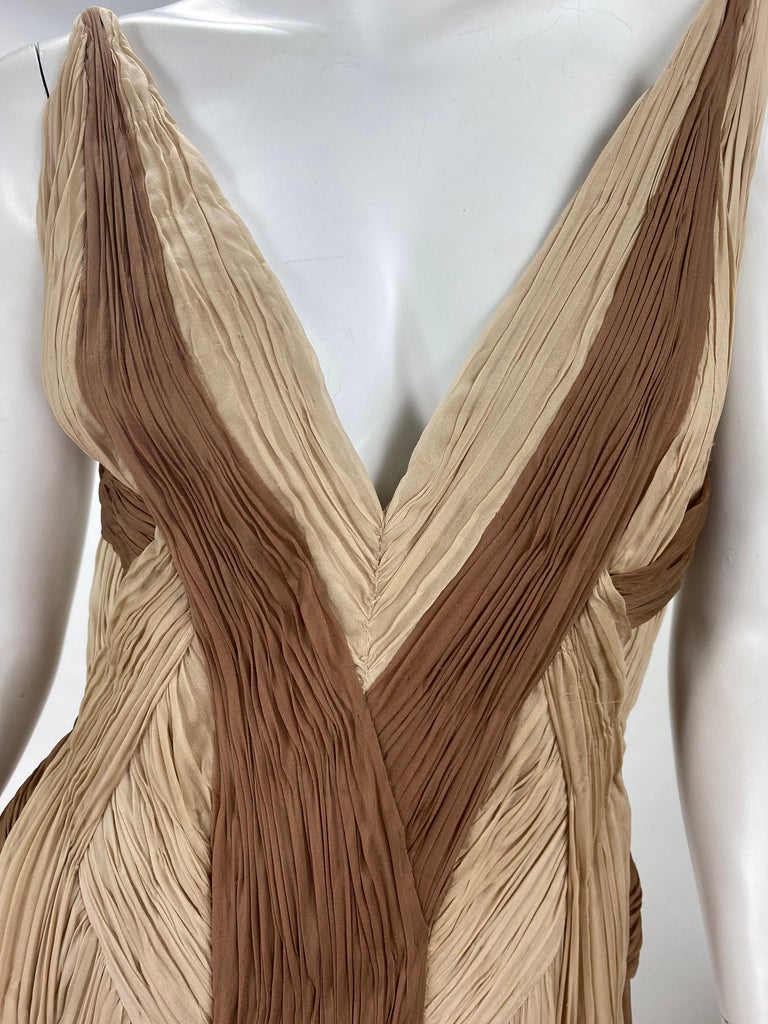 S/S 2006 Look #50 Versace Silk Gown For Sale at 1stDibs