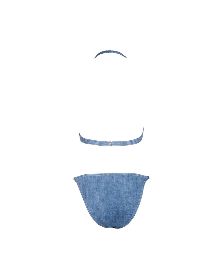 S/S 2008 Chanel Denim Bikini For Sale at 1stDibs