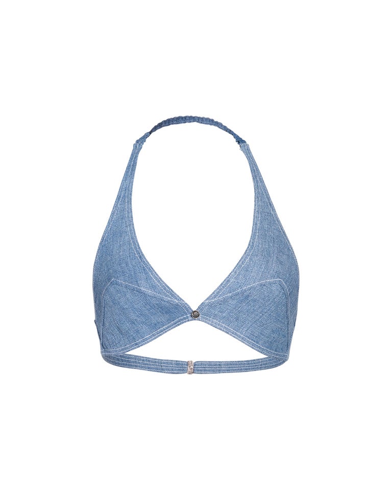 S/S 2008 Chanel Denim Bikini For Sale at 1stDibs