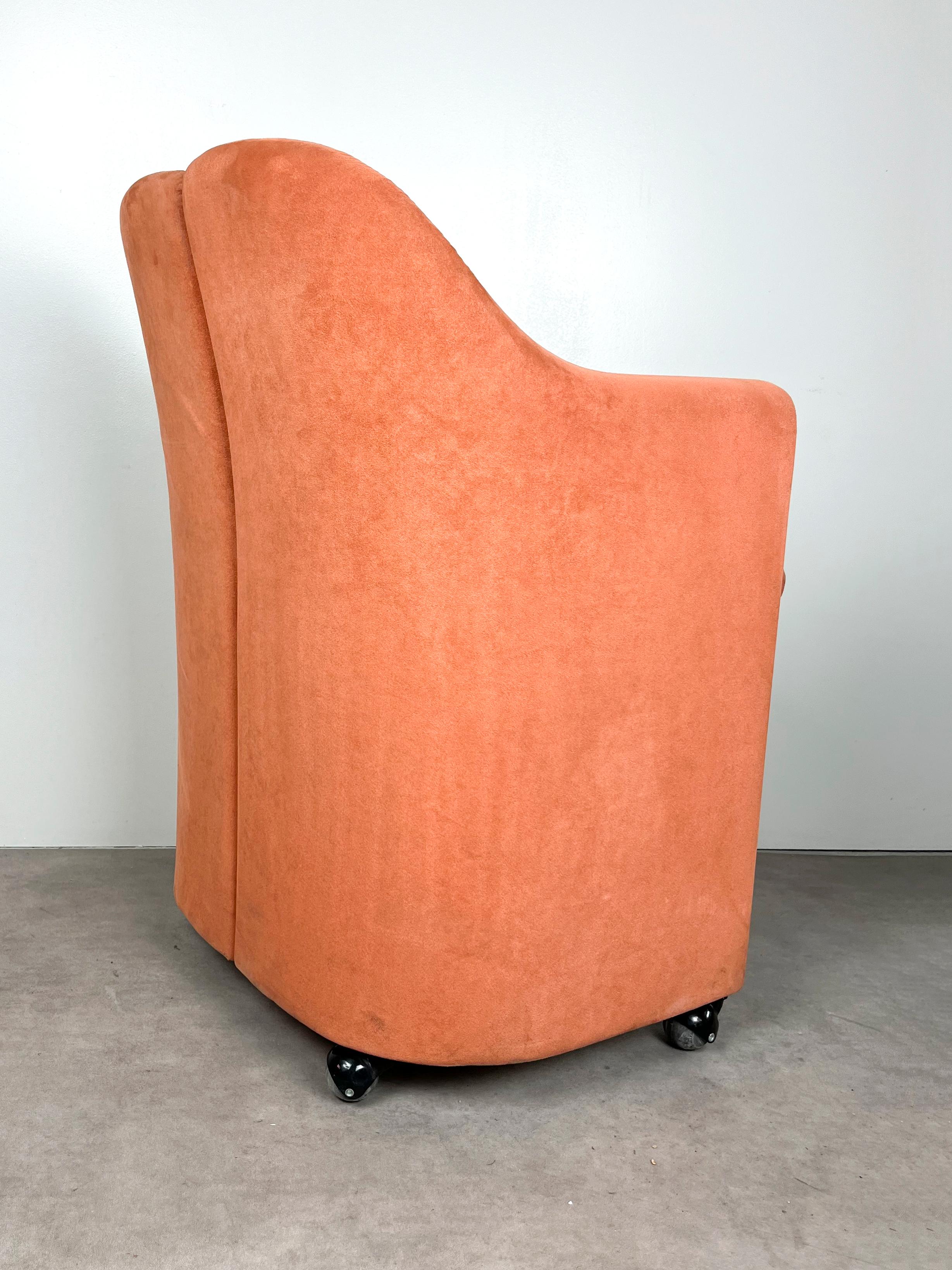 S142 Armchair by Eugenio Gerli for Tecno, 1980s For Sale at 1stDibs