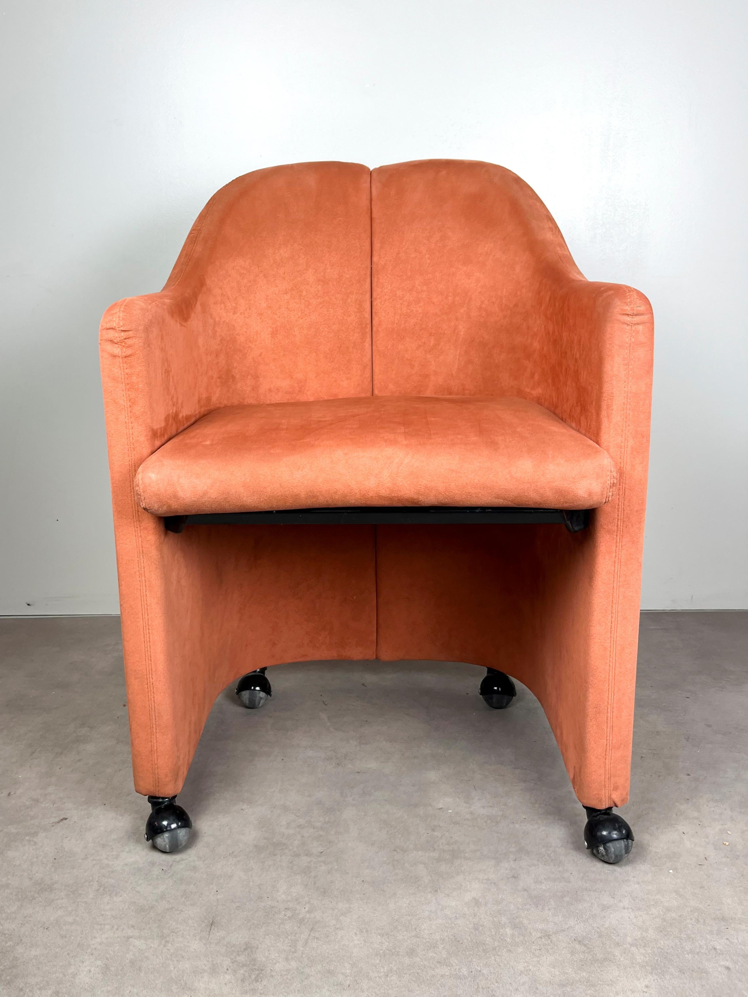 S142 Armchair by Eugenio Gerli for Tecno, 1980s For Sale at 1stDibs