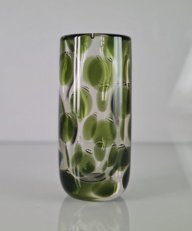 Saara Hopea "Panther" Art Glass Vase at 1stDibs