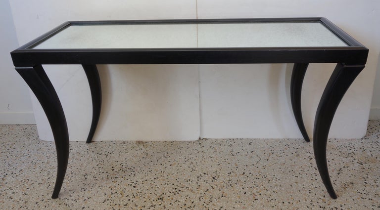 Saber Leg Console Table For Sale at 1stDibs