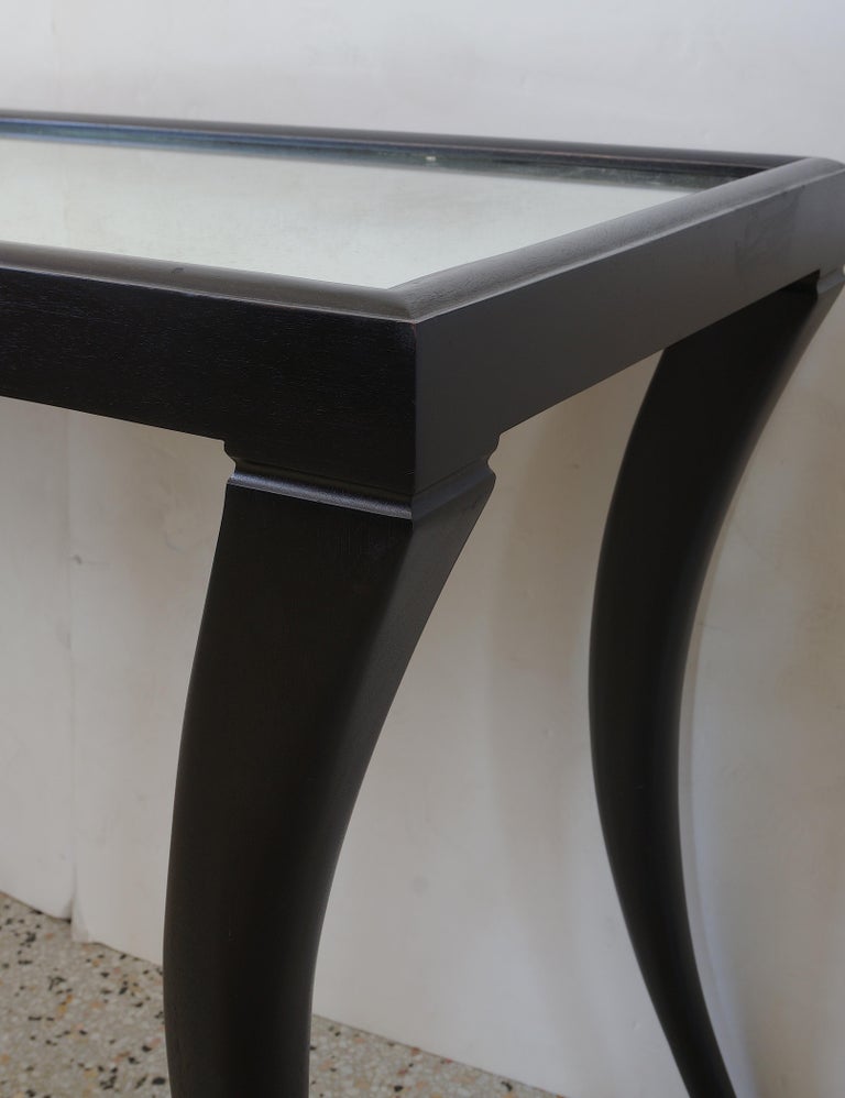 Saber Leg Console Table For Sale at 1stDibs