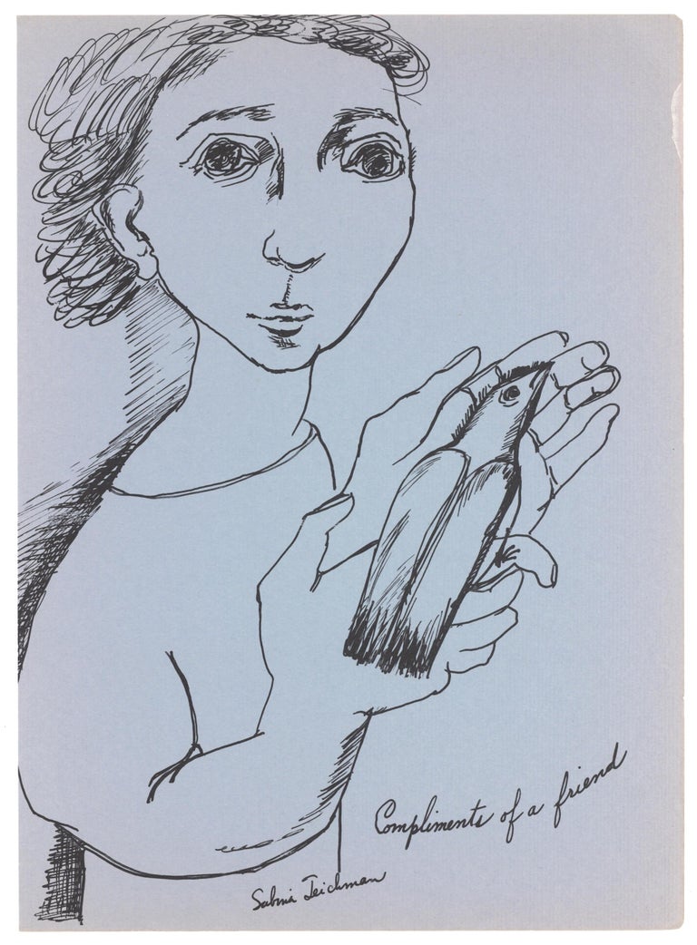 Sabina Teichman - original lithograph For Sale at 1stDibs