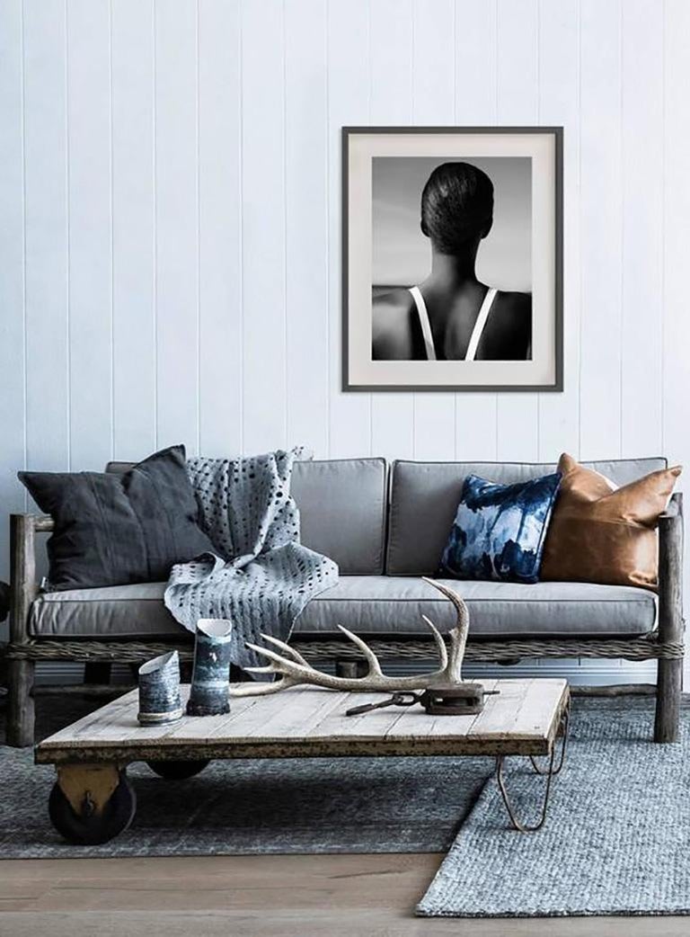 Sabine Villiard - Portrait (Black) For Sale at 1stDibs