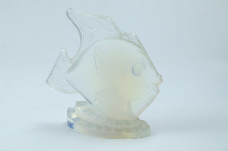 Sabino Artistic Glass Opalescent 'Fish' For Sale at 1stDibs