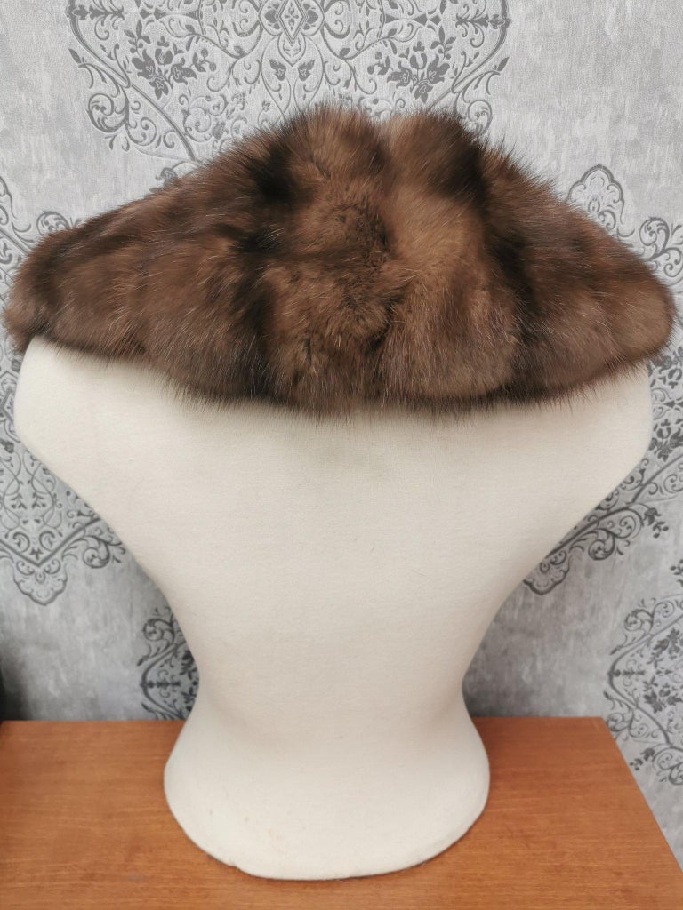 Sable fur collar / scarf For Sale at 1stDibs | sable fur scarf