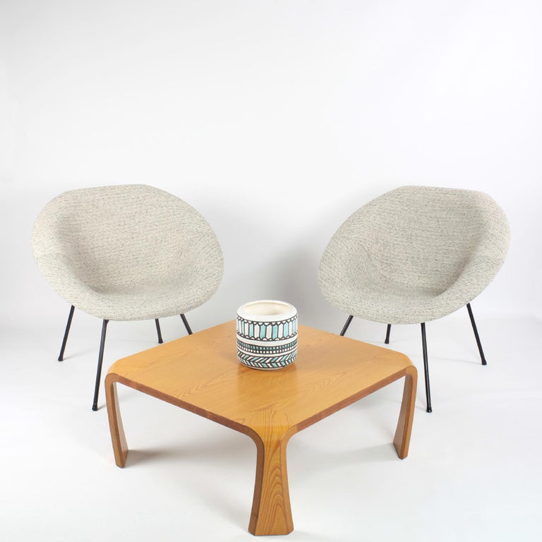 Saburo Inui for Tendo Mokko Square Coffee Table, Japan, 1960s For Sale ...